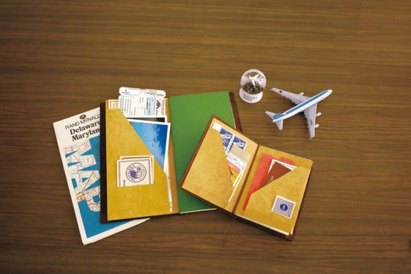 Midori Traveler's Passport Notebook Brown – Stuff & All Ltd